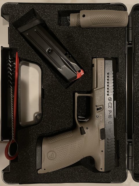 WTS Black and FDE CZ P10C BNIB, Torrance, No Shipping - Calguns.net