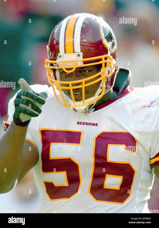 landover md october 23 2005 washington redskins linebacker lavar ...