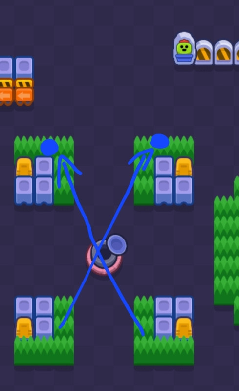 Crystal arcade map guide (Gem grab map) : r/BrawlStarsCompetitive