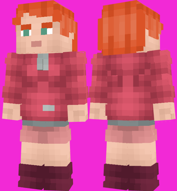 Samantha Eve Wilkins | Atom Eve (Homemade Suit) - Invincible Minecraft Skin