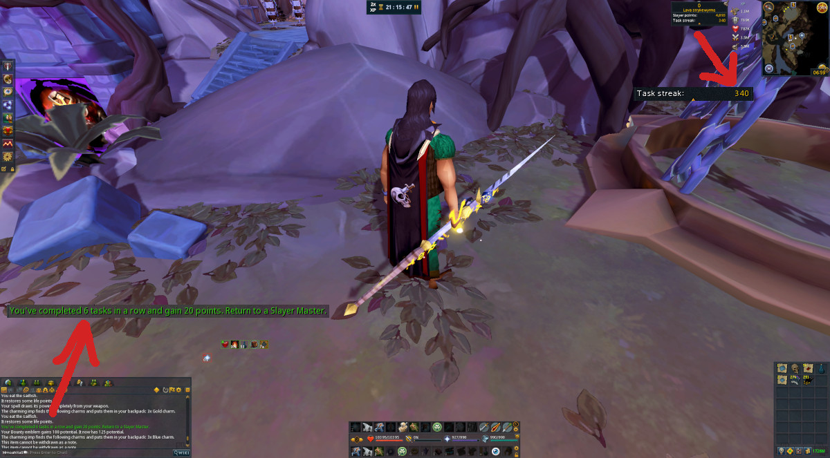 Slayer task streak bug : r/runescape