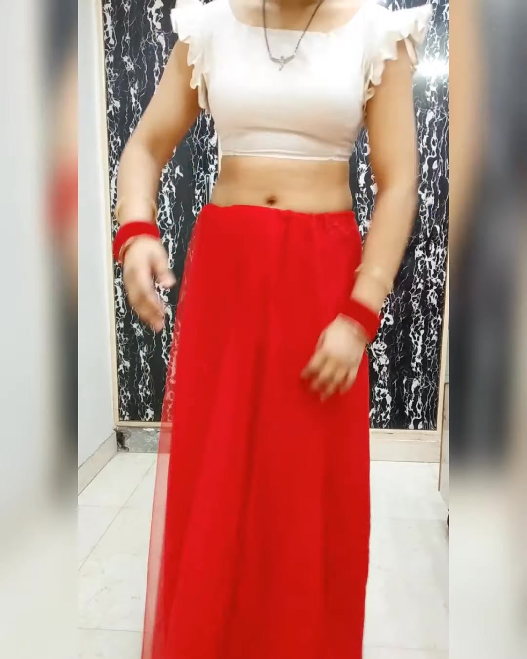 How To Drape Full Net Saree Lehanga Style Saree Draping Saree wearing ...