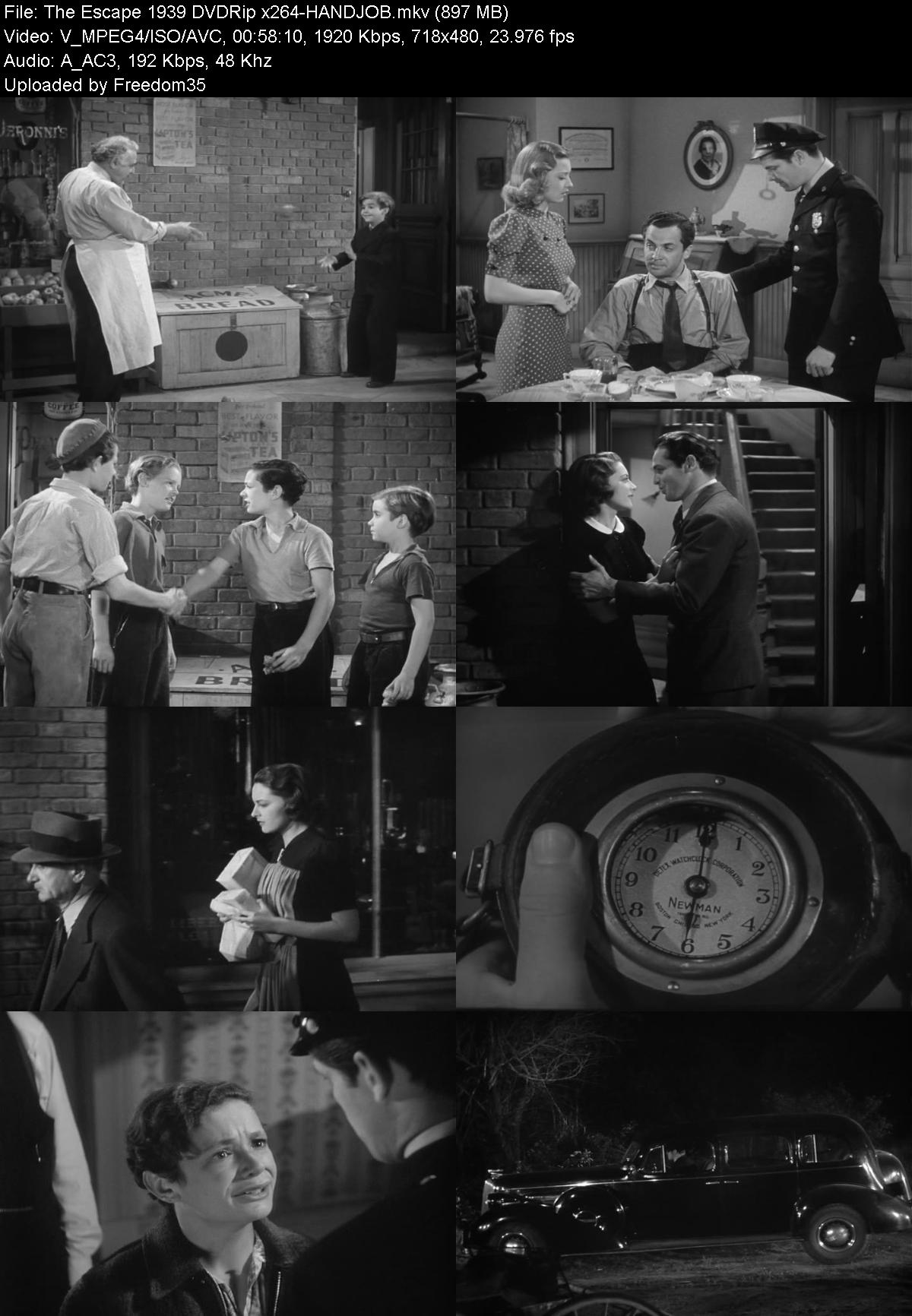 The Escape 1939 DVDRip x264 HANDJOB — Postimages