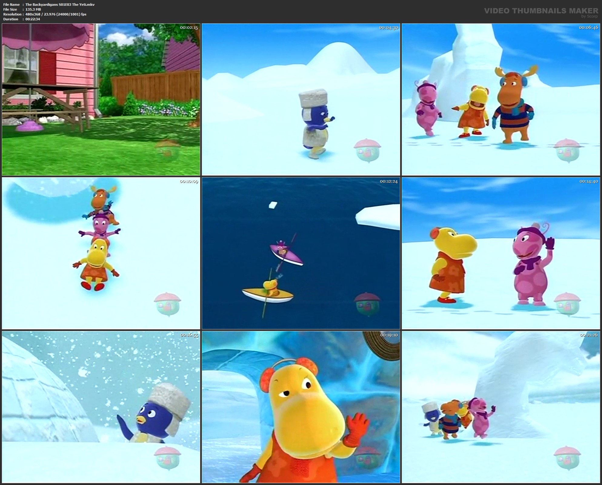 The Backyardigans S01 E03 The Yeti mkv — Postimages