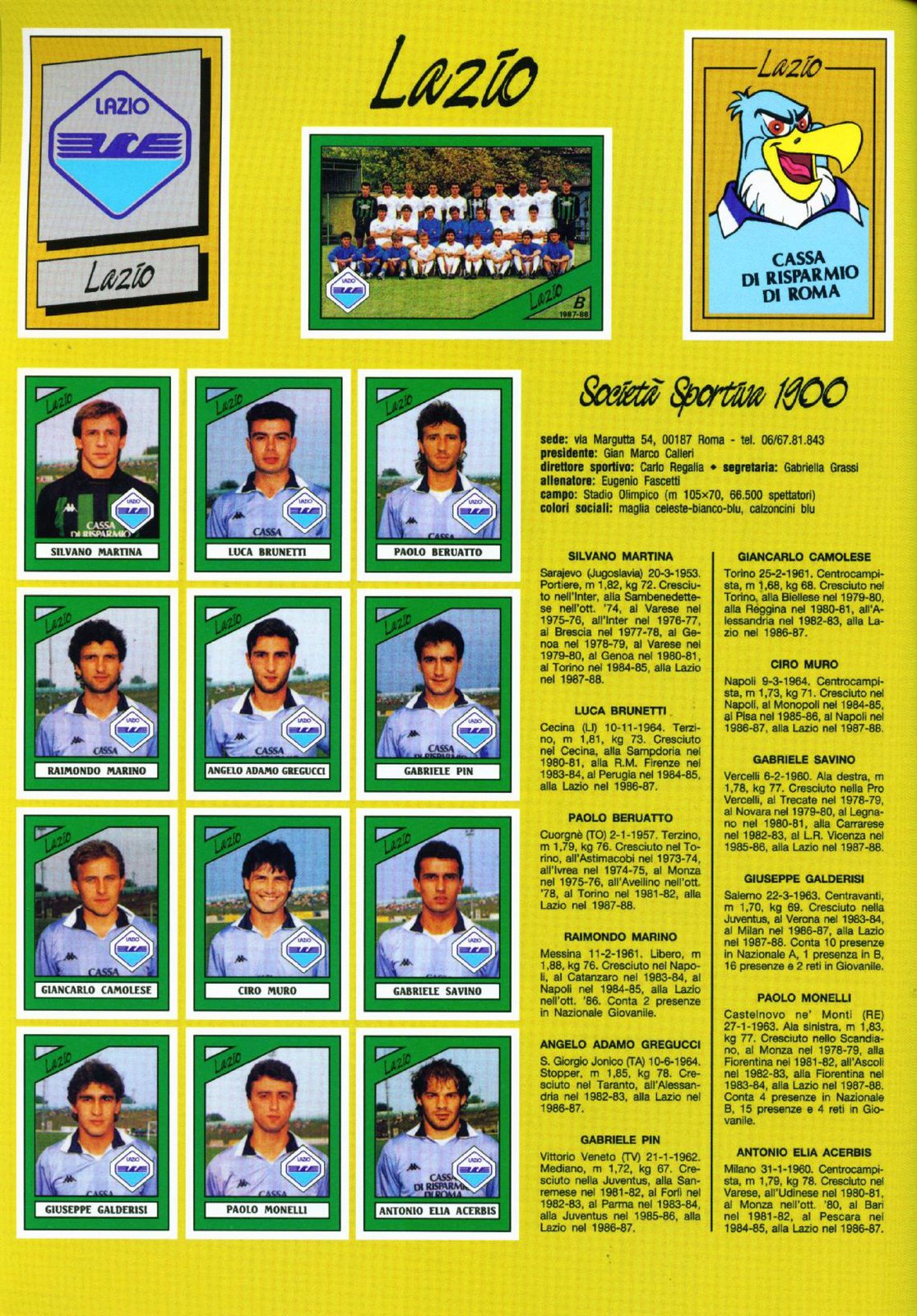 Calciatori 1987 1988 ( Panini) 46 — Postimages