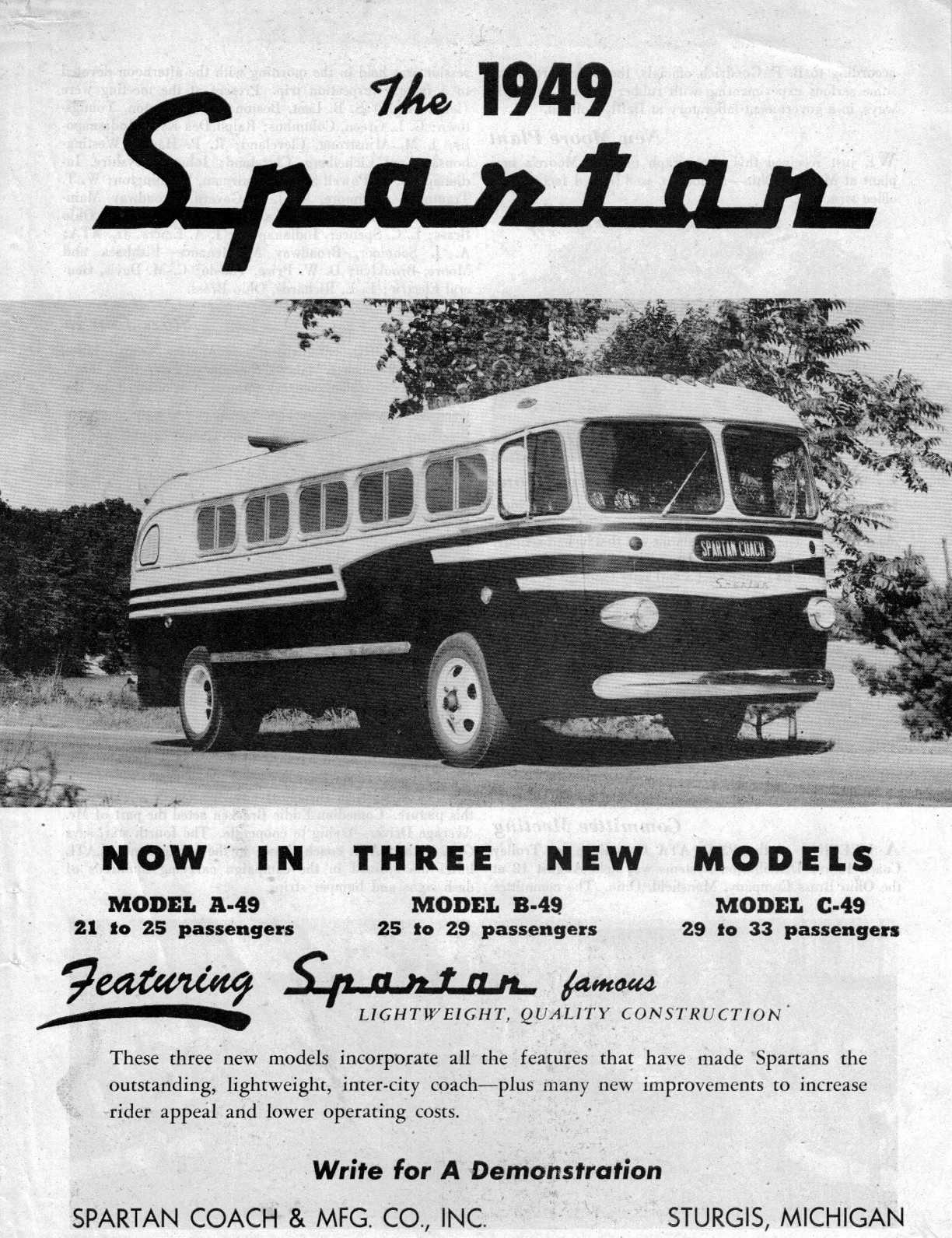 Spartan 49 Three New Models — Postimages