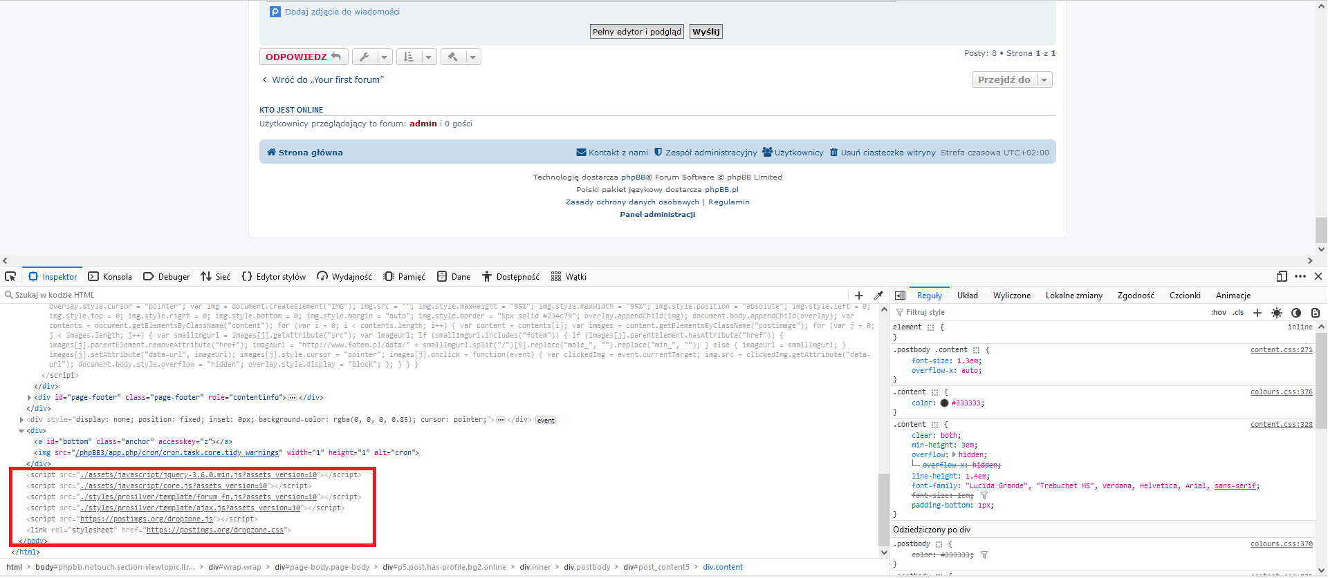 phpbb scripts — Postimages