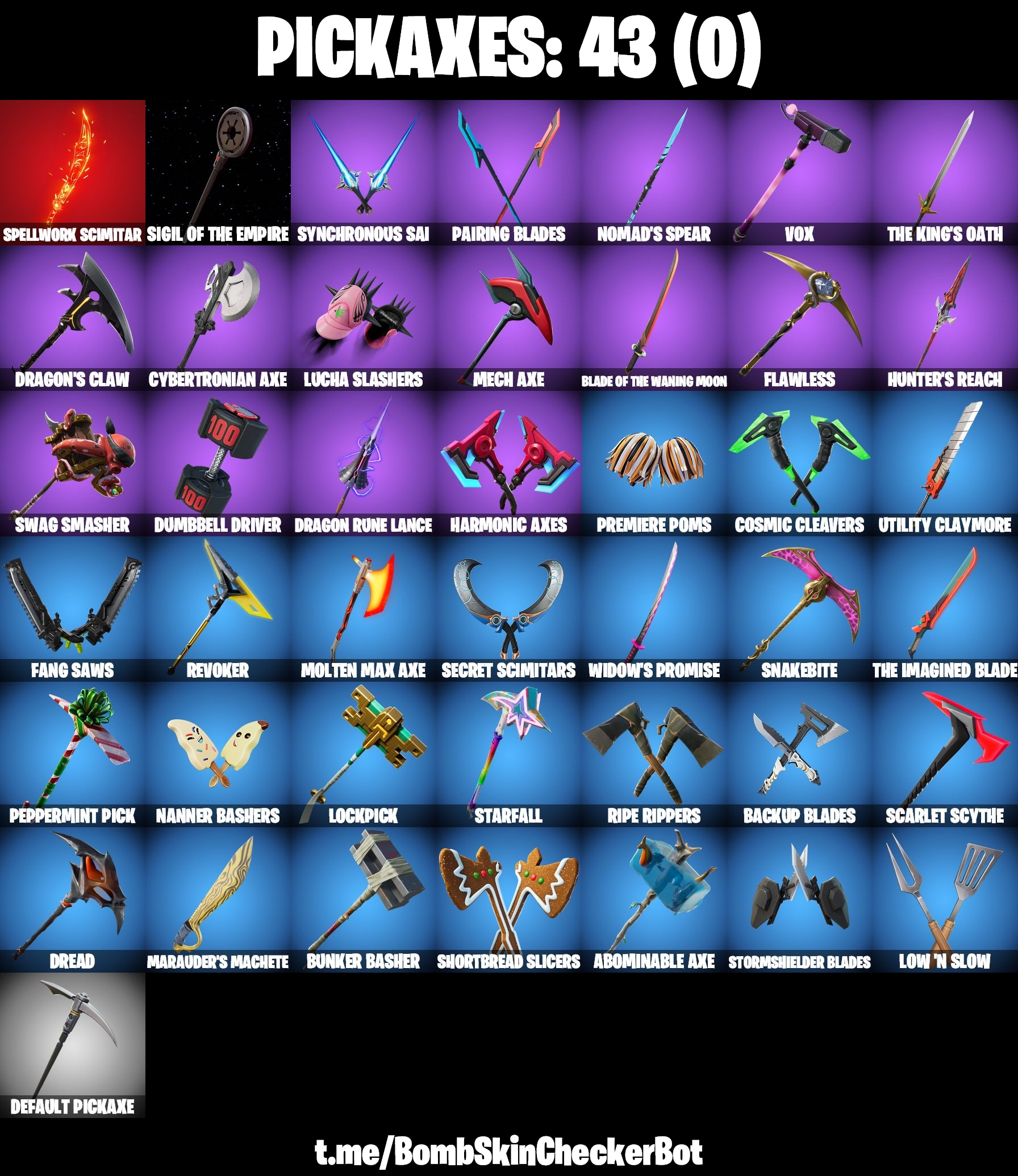 Pickaxes — Postimages