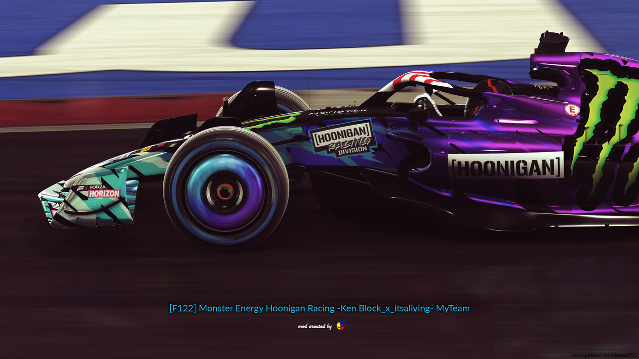 [F1 22]Hoonigan Racing Ken Block x Itsaliving MyTeam -gallery- – When ...