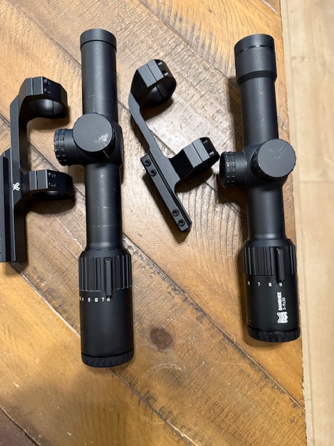 WTS Monstrum 1-8x24- Monstrum Banshee 3-9x40 With Vortex and Monstrum ...