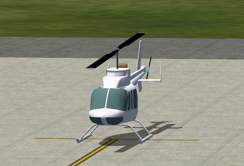 Bell LongRanger - FS9 - AI-Verkehr - FS2004-Team