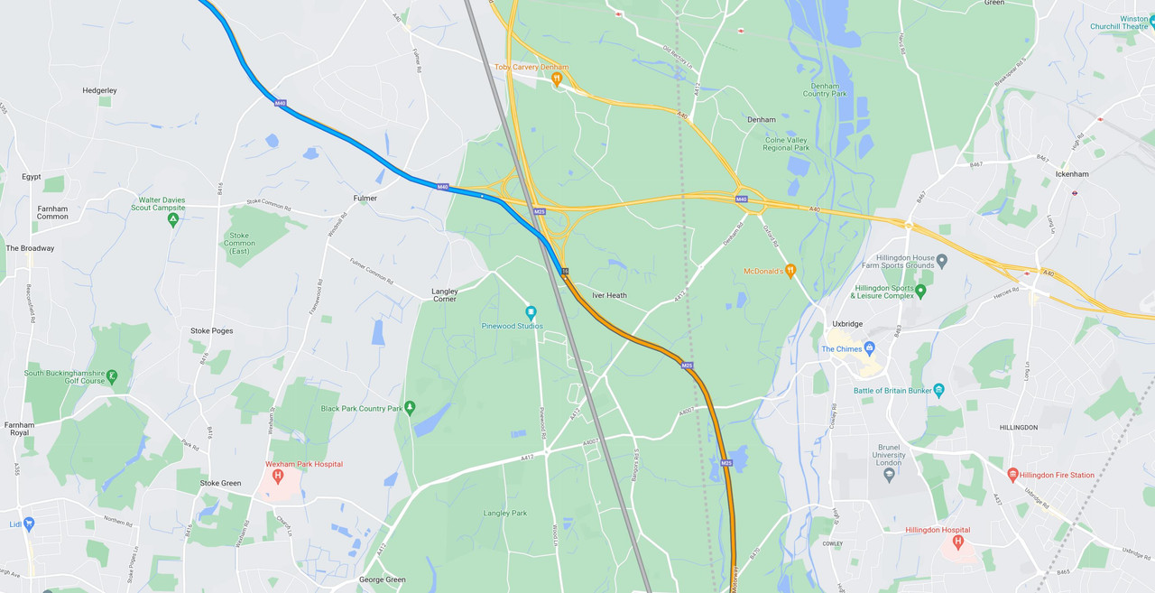 X-Plane 12: IFR (I follow roads ;-) ) EGLL to EGCC in winter - The X ...