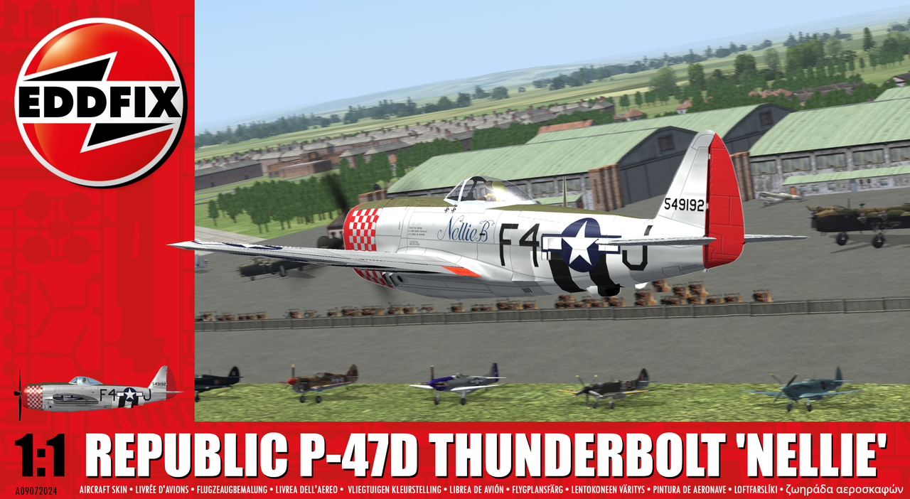 P-47D Thunderbolt '549192' Nellie B