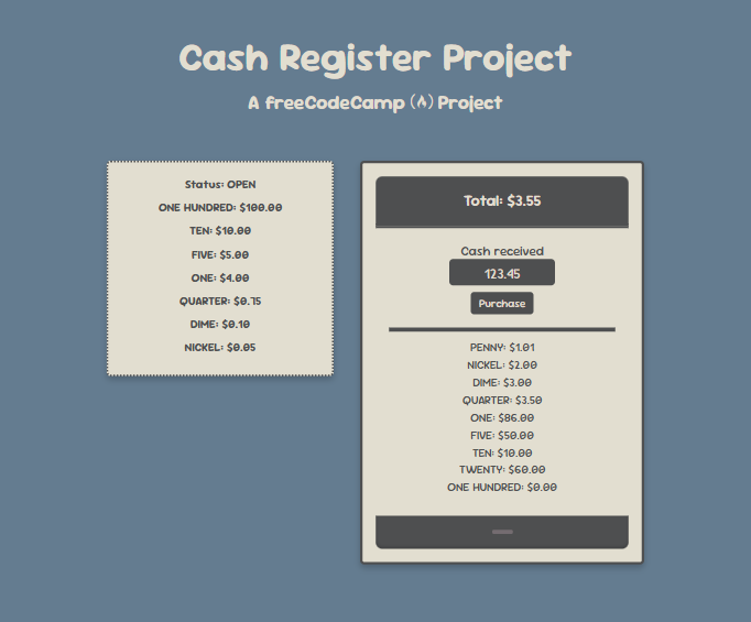 Cash Register Project