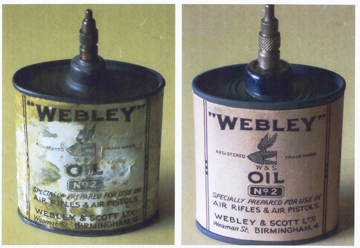 Is there a source for Webley oil can reproductions?