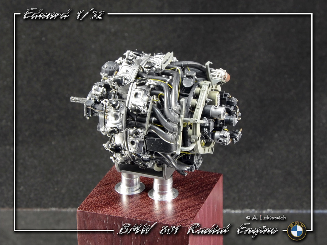 BMW 801 Radial Engine (Eduard 1/32) - Ready for Inspection - Aircraft ...