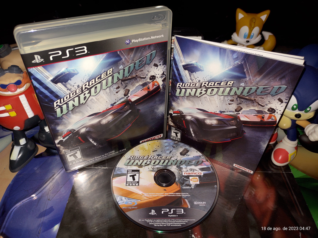 Ridge Racer Unbounded US PS3 — Postimages