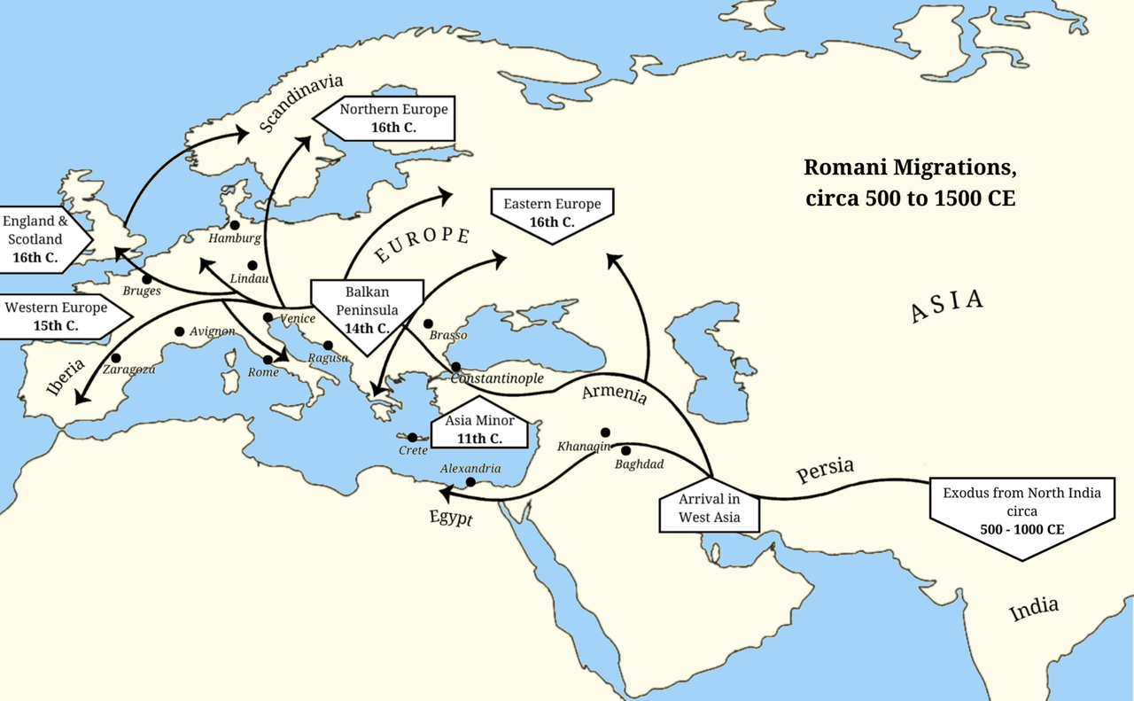Migration of the Romani People, who remain one of the most ...