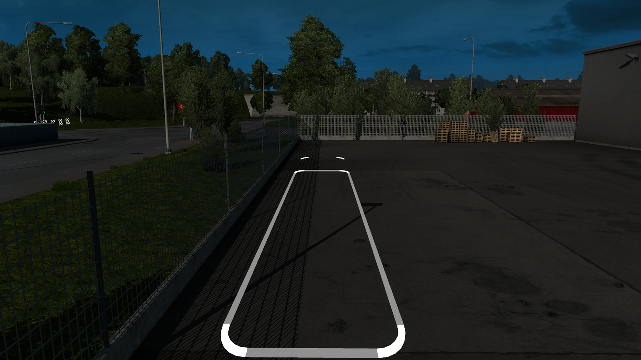 Parking lines color change - SCS Software