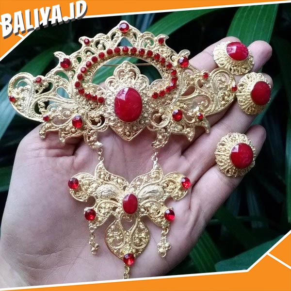 Bros Cantik Alpaka Bali Model Terbaru | Bros Bali Modern BALIYA.ID