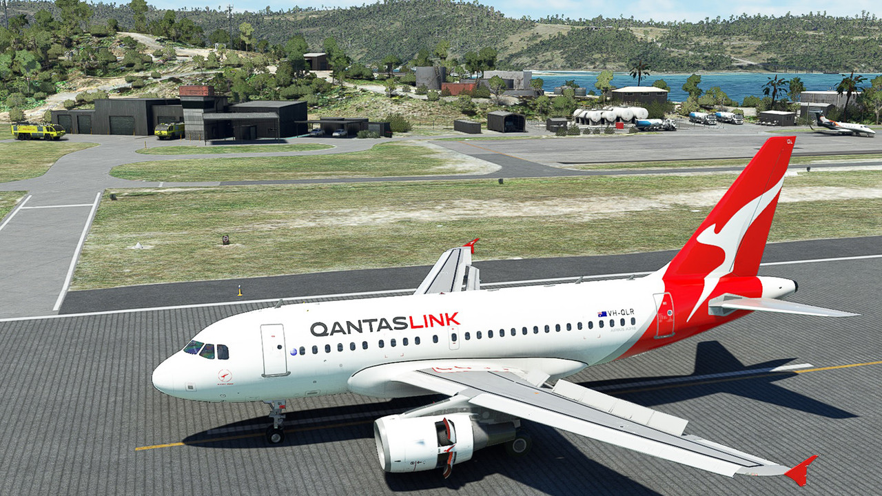 Arrival at Hamilton Island Airport in A318 - Community Screenshots ...