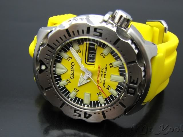 Seiko Yellow Monster | Sam Vincenzo's Blog