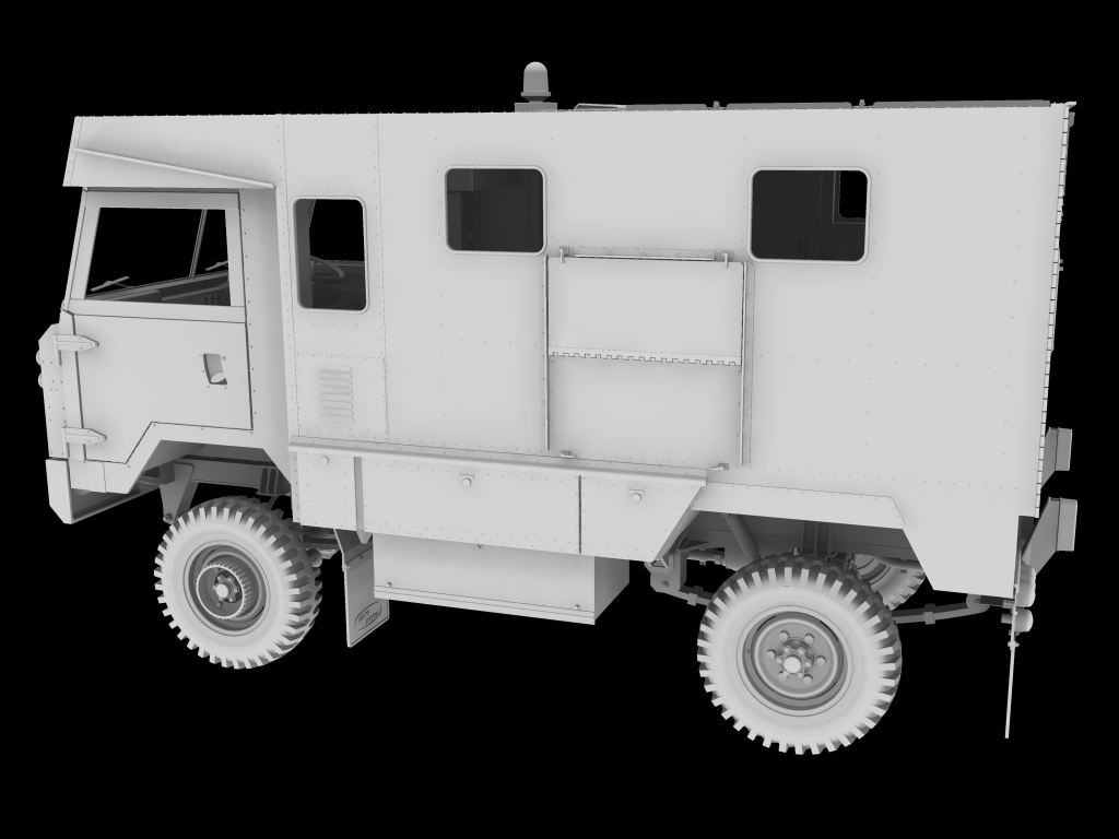 35th Scale Land Rovers Models Design for 3D Printing. - Work in ...