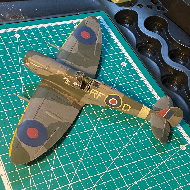 TonyOD's Spitfire production line: Spitfire Mk Vb, Sqn. Ldr, Jan ...