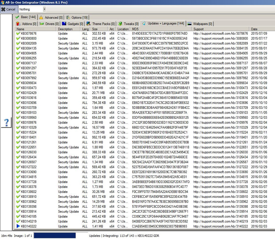 błędna integracja w wintoolkit - Modyfikacje - 8.1 - WinClub