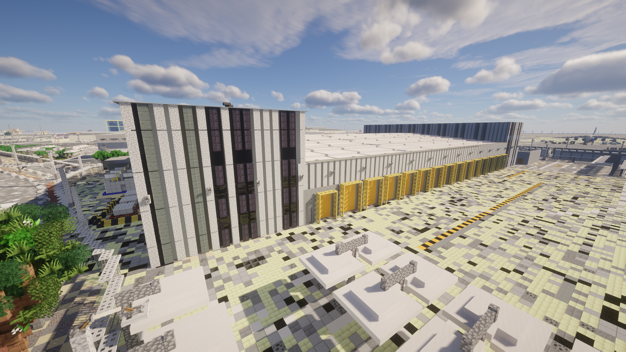 Doha Hamad International Airport 1:1 Minecraft Map