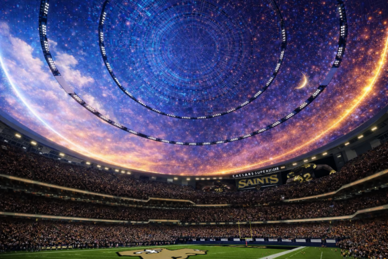 Superdome Reimagined. - Concepts - Chris Creamer's Sports Logos ...