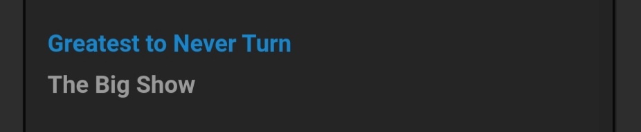 Idea for PPV Names : jow