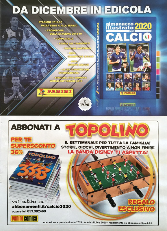 Album Calciatori 2019 2020 Panini 117 — Postimages