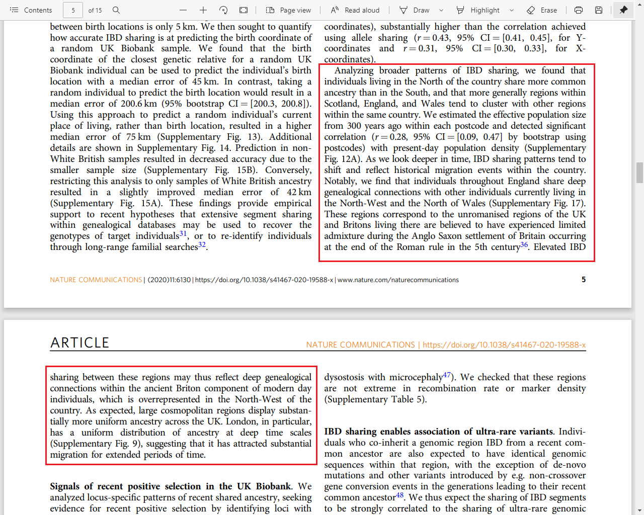 IBD detection — Postimages