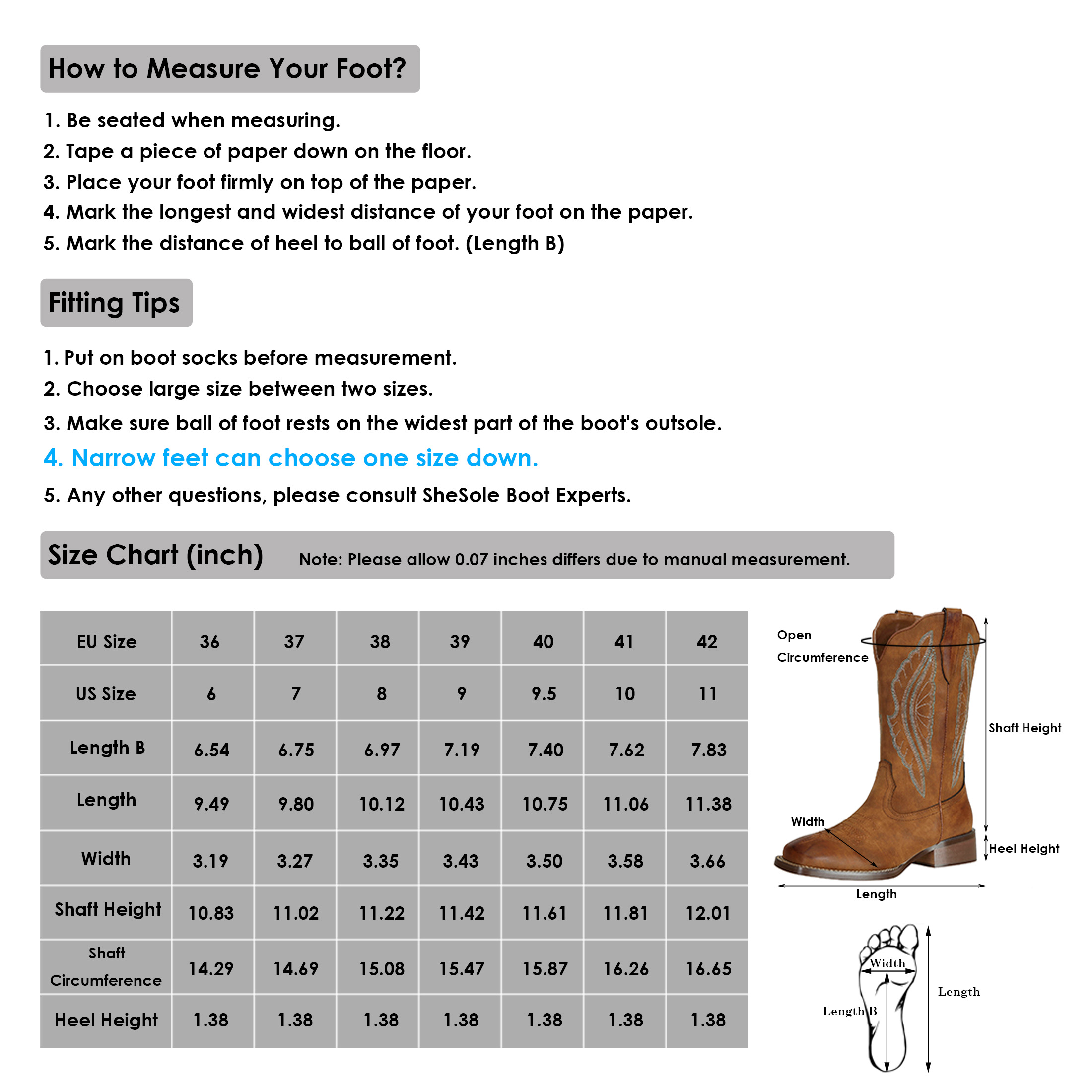 J SHBTL067 Size Chart 1 size down 2 — Postimages