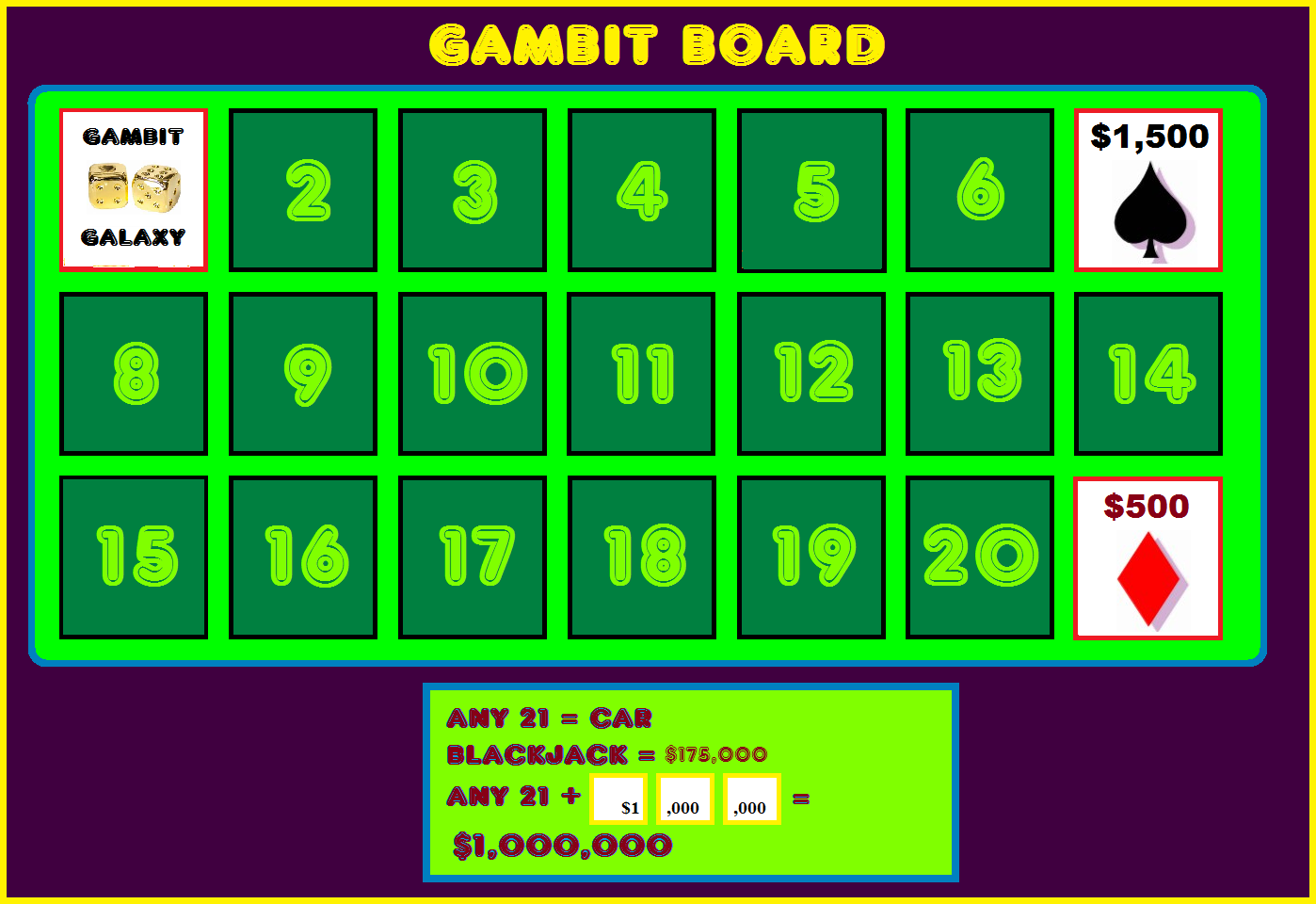 Gambit Board — Postimages