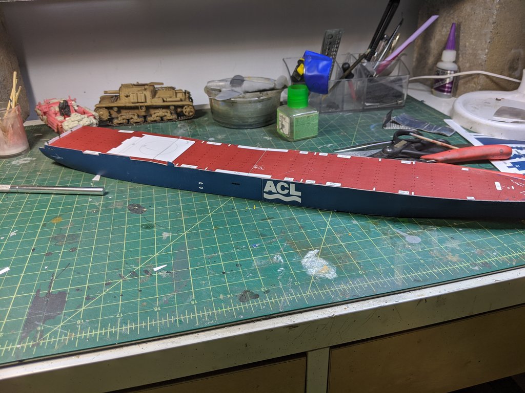 SS Atlantic Conveyor by JSC Models - Work in Progress - Maritime ...