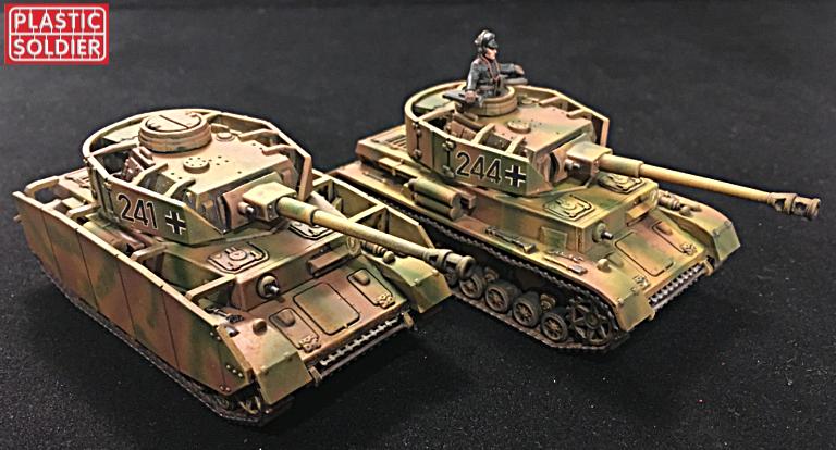 Panzer IV's - half a dozen of them - Ready for Inspection - Armour ...