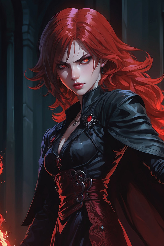 Albedo Base XL Extremely detailed illustration of an evil looki 6 — Postimages