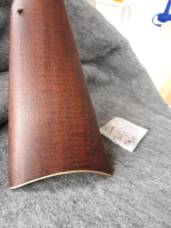 Fiddleback Walnut Traditions Frontier