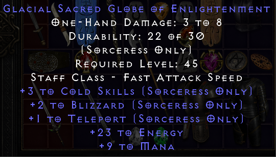 5 Blizzard Orb Ft - Topic - d2jsp