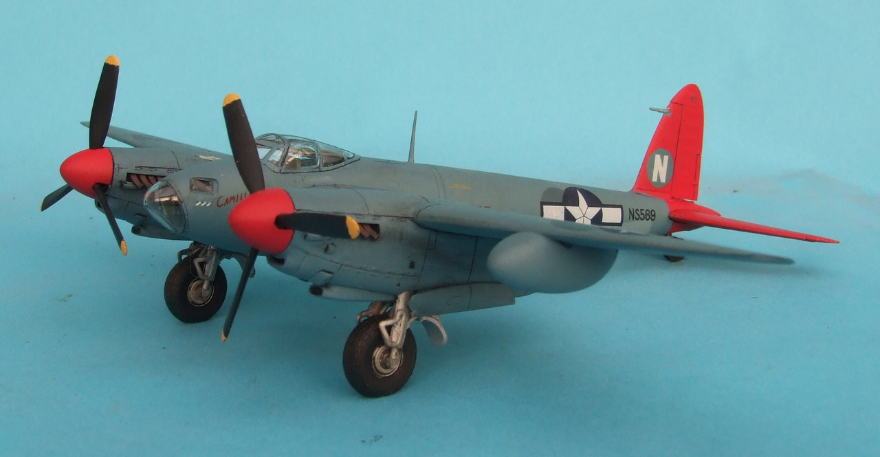 1/72nd Airfix Mosquito, conv to PR.XVI using a Freightdog Models resin ...