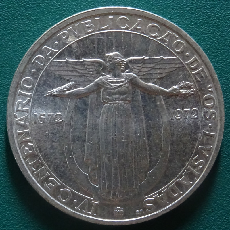 50 Escudos. Portugal (1972) 4º Centenario de "Os Lusiadas"