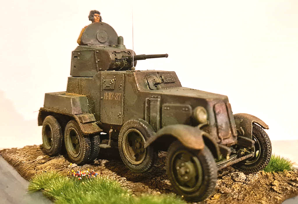 Zvezda 1/35 BT-10 Armoured Car - Ready for Inspection - Armour ...