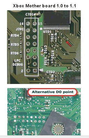 Reattaching wire on Aladdin modchip : r/originalxbox