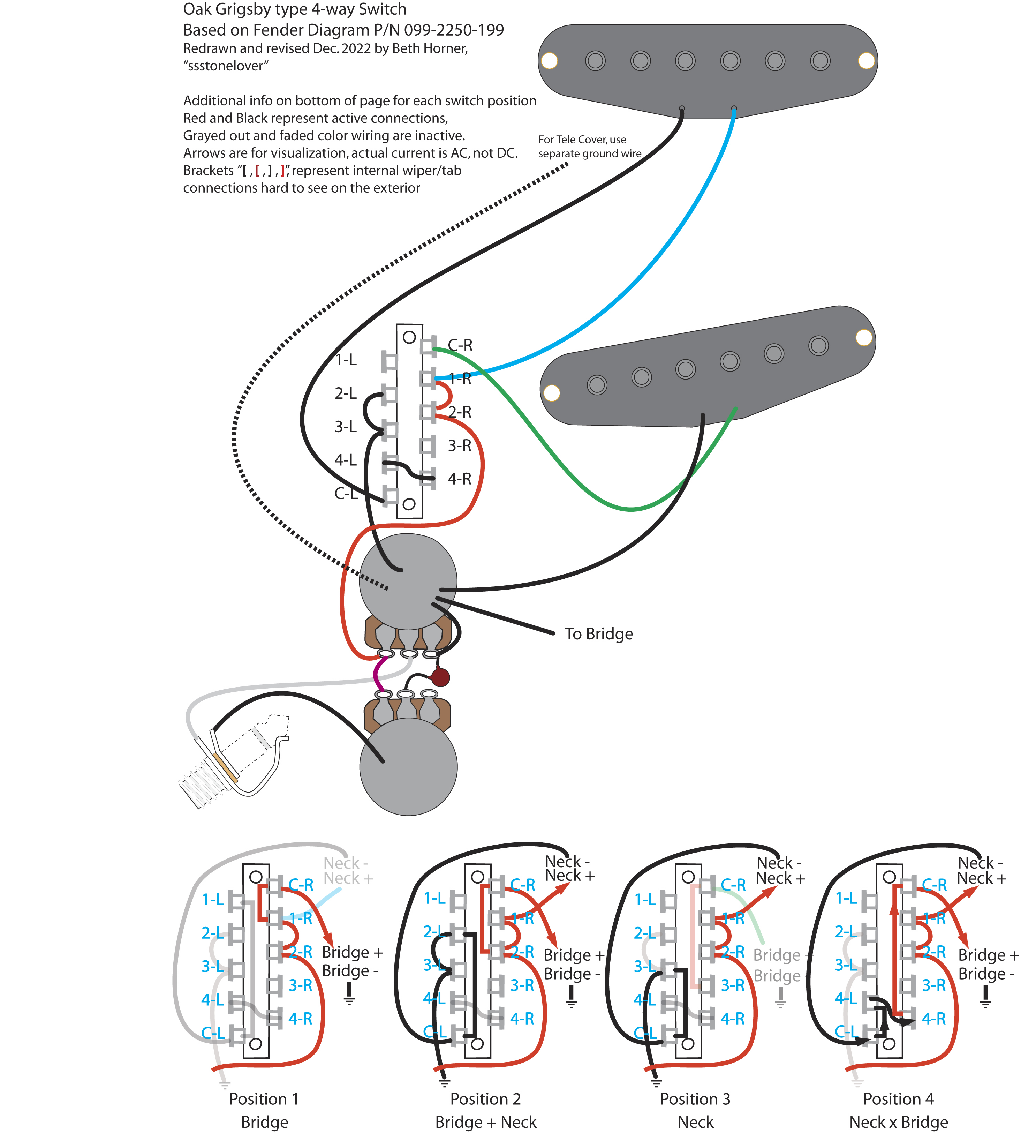 4 Way Tele Wiring — Postimages
