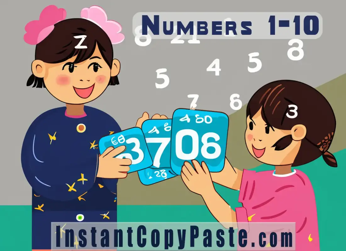List Of Numbers 1 10 Copy And Paste InstantCopyPaste