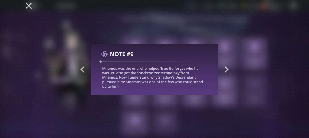 Shadow Fight 3 Synchronizer Characters Mnemos Note 9 — Postimages