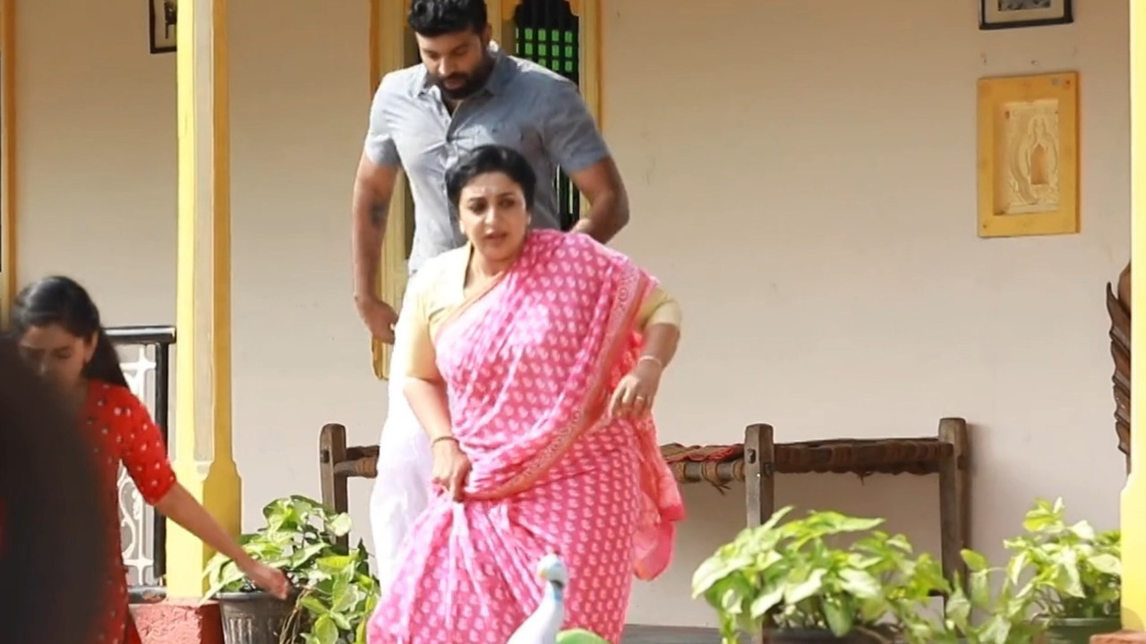 Sona Nair Jiggling Boobs and Big Ass in pink Saree mp4 snapshot 00 01 366 — Postimages