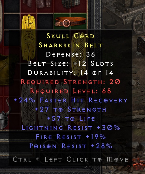 No1 Rare Belt - Topic - d2jsp